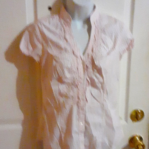 Express | Tops | The Express Button Down Blouse In Size S | Poshmark
